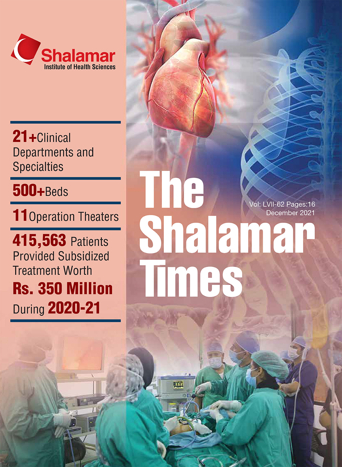 Publications – Shalamar Hospital